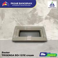 Jual Roster Minimalis TRISENSA RO-137E cream ukuran 20x40 - Cokelat ...