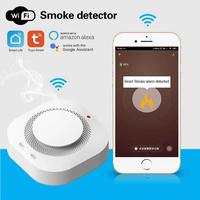 Promo TUYA Smart Alarm Smoke Detector WIFI / Alat Pendeteksi Asap ...