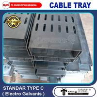 Jual Cable Tray Type C - H100mm, Width 100 s/d 1000mm Hotdip Galvanized ...
