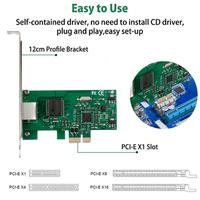 Jual PCI Express LAN Card Gigabit 1000Mbps 1 port, 2 port, 4 port - 2 Port - Jakarta Pusat ...