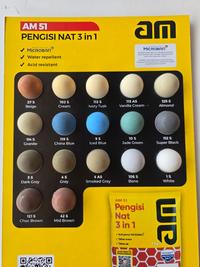 Jual AM 51 Tile Grout Semen Pengisi Nat Keramik Kamar Mandi Anti Jamur ...