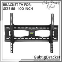 Jual Bracket Braket TV 55 60 65 70 75 80 85 90 98 100 Inch Untuk TV ...
