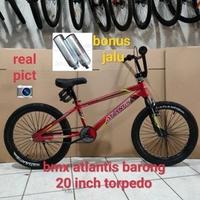 Jual sepeda anak BMX ATLANTIS BARONG 20 inch rem torpedo - hitam hijau ...