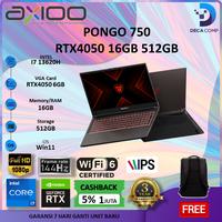 Promo AXIOO PONGO 750 V2 i7-13620H RTX4050 16GB 512GB Win 11 15.6FHD ...