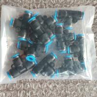 Jual FESTO Push-in T-connector QST Fitting TEE - 153131 QST-10 - Kab ...