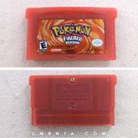 Jual Kaset Pokemon Fire Red GBA NINTENDO GAMEBOY MICRO GBM SP CASE ...