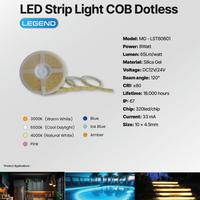 Jual LED STRIP LIGHT COB DOTLESS OUTDOOR MORGEN 12V 24V 5 METER 320L MG ...