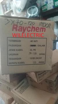 Jual Raychem indoor termination terminasi kit 24 kV 3x70 mm 3 x 70 mm ...