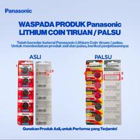 Jual Battery Panasonic CR2032 3v Lithium - Batu Batere Baterai coin CR ...