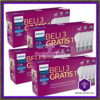 Jual Lampu Philips LED Bulb MyCare 6W 8W 10W 12W Paket Multipack Putih 4pcs - 12 Watt - Kota ...
