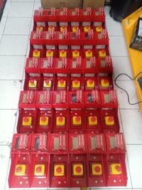 Promo Loto Box Assy/Device Heavy Duty Vertikal Push Button + 2 Padlock ...