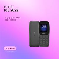 Promo [ORIGINAL] HP Nokia-105 (2022) Garansi 1 Tahun Nokia Jadul Dual ...