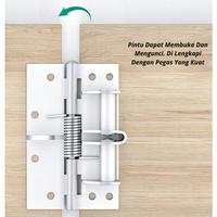 Jual Engsel Pintu Otomatis Multifungsi Spring Door Closer Lemari ...