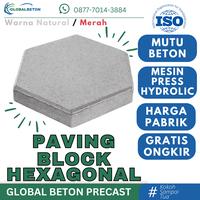Jual Paving Block Hexagonal warna, tebal 6 cm , k250, Paving Jalan ...