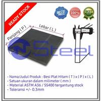 Jual Base Plat Hitam Besi SS400 SPHC 1mm 2mm 3mm 4mm 5mm 6mm 8mm 10mm ...