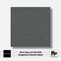 Jual Granit NIRO GRANITE Clay Art GCA06 Graphite 60x60 Cm - Jakarta ...