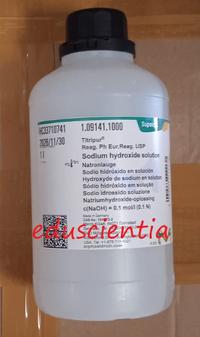 Jual Sodium hydroxide solution 0,1 mol/l (0,1 N) Titripur, 1 Lt, MERCK ...