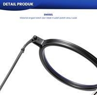 Promo Kacamata Frame Bulat Lensa Photocromic Blueray Anti Cahaya Biru ...