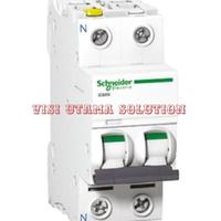 Jual MCB iC60H 2 Kutub 2 A ,Miniature Circuit Breaker (MCB) Acti 9 iC60H dengan Indikator ...