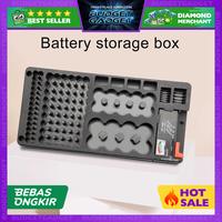 Jual XCC Tempat Baterai + Tester Battery Storage Box with Cover 116 ...