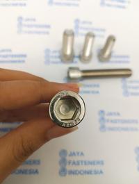Jual Baut L M6 X 10MM Stainless 304 / Hex Head Socket Screw SUS304 - Kota Depok - Jaya Fasteners ...