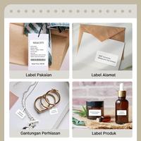 Promo NIIMBOT B21 B1 Pencetak Label Termal Printer Label Portabel ...