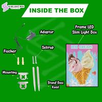 Promo Slim Light Box LED Frame - A1 - A4 - Kota Tangerang Selatan ...