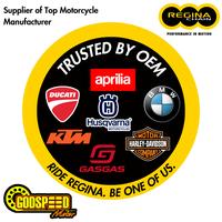 Jual RANTAI REGINA CHAIN TYPE 520 120 120L ZRT ZRING Z-RING WARNA GOLD ...