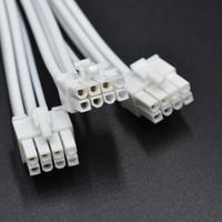 Jual 3 * 8 Pin Modular to 12+4 Pin 16 Pin GPU Cable 90 Degree 12VHPWR ...