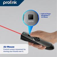 Promo PROLINK PWP102G PRESENTER WIRELESS LASER WITH TOUCH PAD AIR MOUSE ...