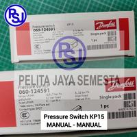 Jual PRESSURE SWITCH DANFOSS KP15 MANUAL MANUAL HPLP / KP15 DANFOSS / KP15 DANFOSS / 060-124591 ...