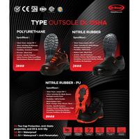 Promo Dr OSHA Pristine 9272 S1 Composite Safety Shoe Ankle Boot - Brown ...