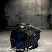 Jual open face 2025!!! new helm carbon double visor dewasa mrx carbon ...