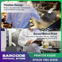 Promo Epson Printer POS Struk Dot Matrix TM-U220IIB Auto Cutter Cetak ...