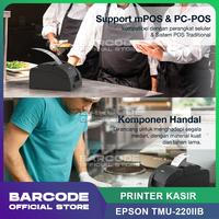 Promo Epson Printer POS Struk Dot Matrix TM-U220IIB Auto Cutter Cetak ...