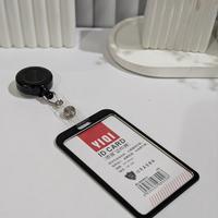 Jual (1SET) TEMPAT ID CARD ALUMINIUM BESI KUAT NAME TAG KANTOR ANEKA ...