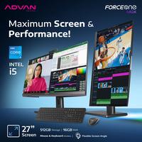 Promo Advan Force One Max AIO All-in-One PC Desktop 27" inch Intel i5 ...