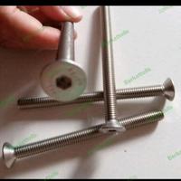 Jual Baut Verseng L m5x50 counter sunk JFL sus 304 merek THE A2-70 - Jakarta Utara - Berkattolls ...