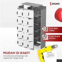 Promo Lemari Loker Besi 15 pintu|Locker Kantor Dokumen File Arsip ...