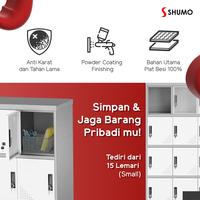 Promo Lemari Loker Besi 15 pintu|Locker Kantor Dokumen File Arsip ...