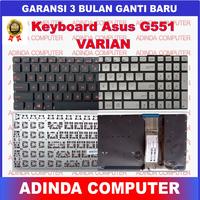 Jual Keyboard Asus ROG G551 G551J G551JK G551JM G551JW Silver Backlight ...