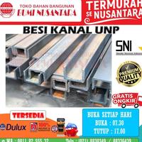Jual BESI UNP 100 SNI KANAL U CHANNEL CHANEL U 80 UNP 65 UNP 50 UNP 120 ...