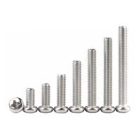 Jual SS 304 / Baut JP M4x20 / Machine Screw Stainless M4 Kepala Obeng Bulat (2 CM) - Kota ...