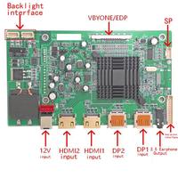 Jual universal hd LCD 4K driver board HDR sync edp VBO 4K 60hz 2K 120HZ ...