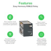 Jual MINIATURE PLUG IN RELAY ZELIO RXM2L 2C/O 230VAC 5A WITH LED SCHNEIDER ELECTRIC - RXM2LB2P7 ...