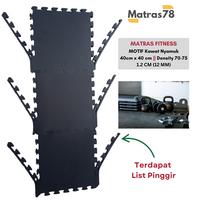 Promo Matras Puzzle Gym 40x40cm Tebal 1.2cm | Matras Fitness Angkat ...
