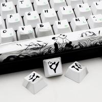 Jual GMK-KEY Panda Keycaps OEM Height pbt Dye Sublimation Japan Keycap ...