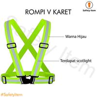 Jual Rompi Safety Elastis / Rompi Safety Karet / Safety Vest - Kuning ...