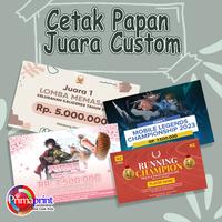 Jual Cetak Papan Hadiah Simbolis Custom Foam Board A3 & A4 | Printing ...