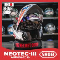 Jual SHOEI NEOTEC 3 ANTHEM TC 10 MODULAR HELMET ORIGINAL - Jakarta ...